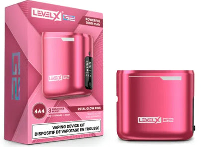 Level x G2 1000mAh Battery Petal Glow Pink – vapebug.ca