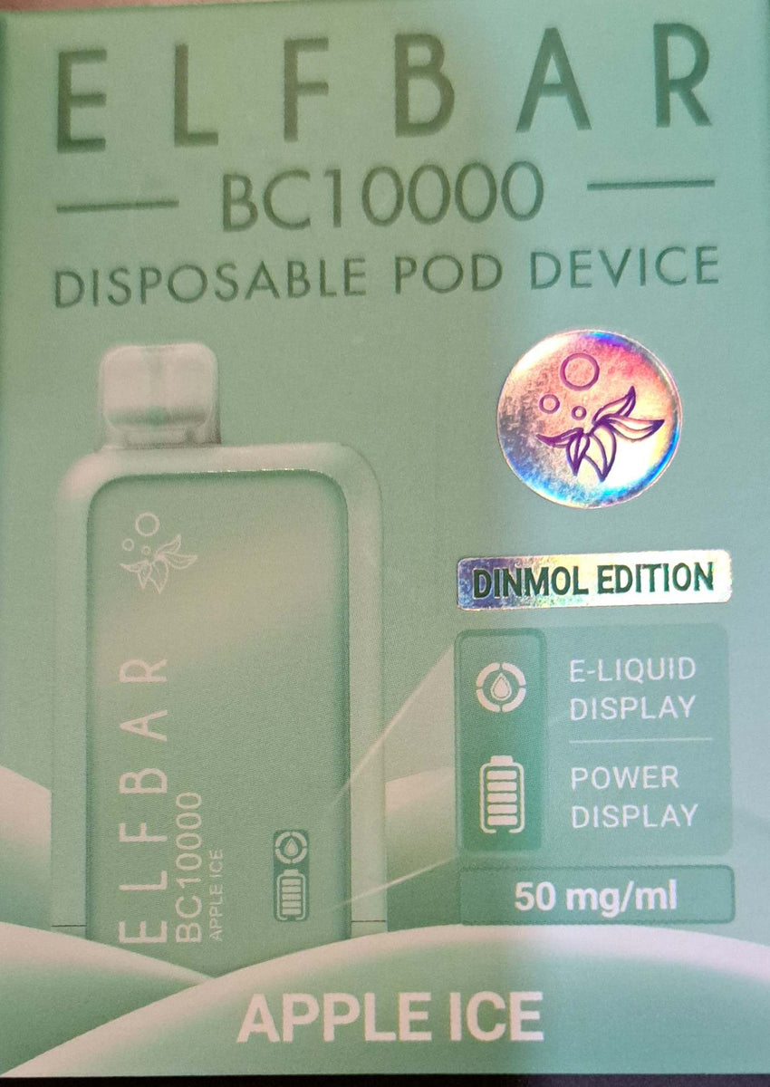 Apple Ice Elfbar 1x18ml ELFBAR BC10000 – vapebug.ca