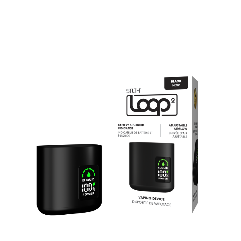 BLACK STLTH LOOP 2 Battery – vapebug.ca