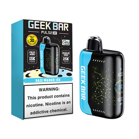 Razz Mango Ice GeekBar Pulse X 1x20mlx25K – vapebug.ca